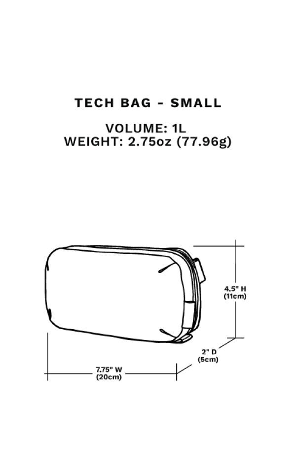 Tech Bag Small in Black – WANDRD Store