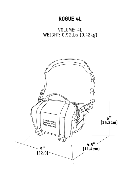 ROGUE 6L Sling in Black – WANDRD Store